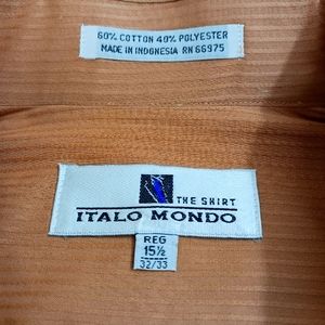 Italo Mondo | Shirts | Italo Mondo Mens Dress Shirt 55 | Poshmark
